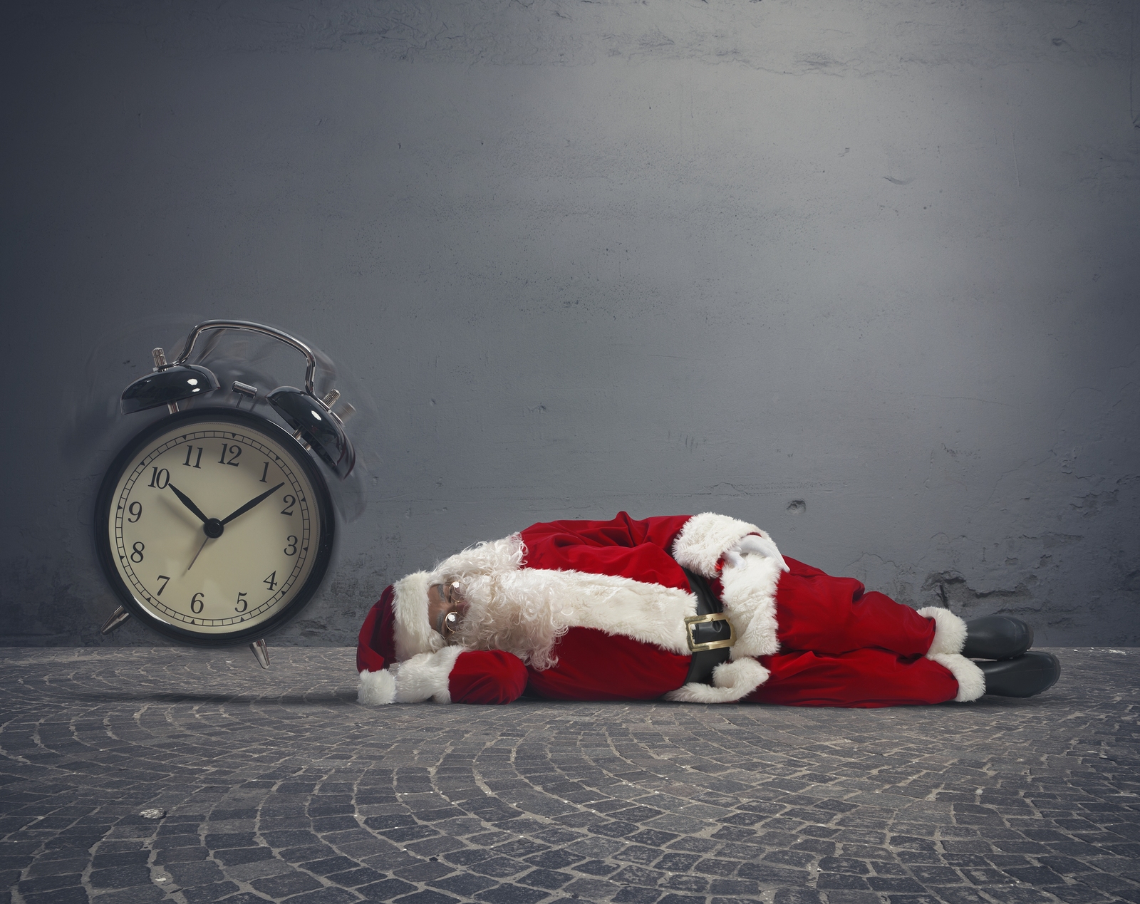 Santa Asleep